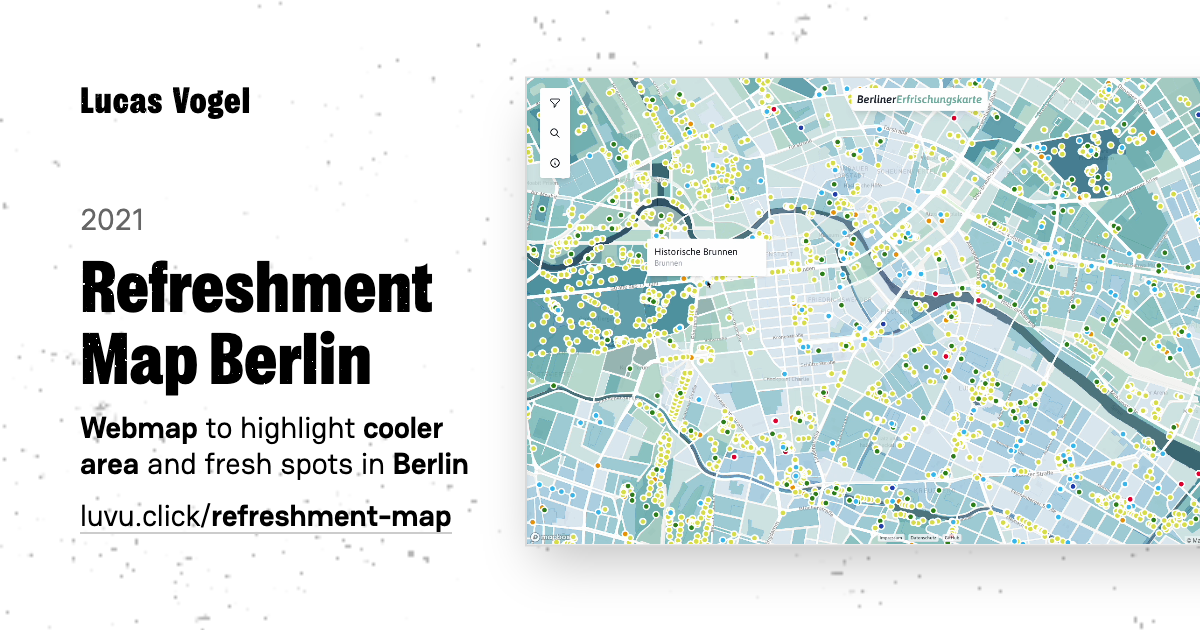 Refreshment Map – Lucas Vogel